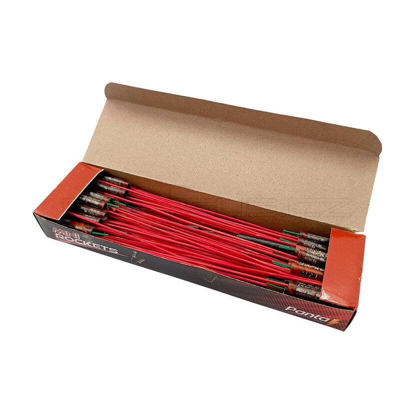 Pískající rakety Panta Mini Rockets | Konopné masti, zábavná pyrotechnika